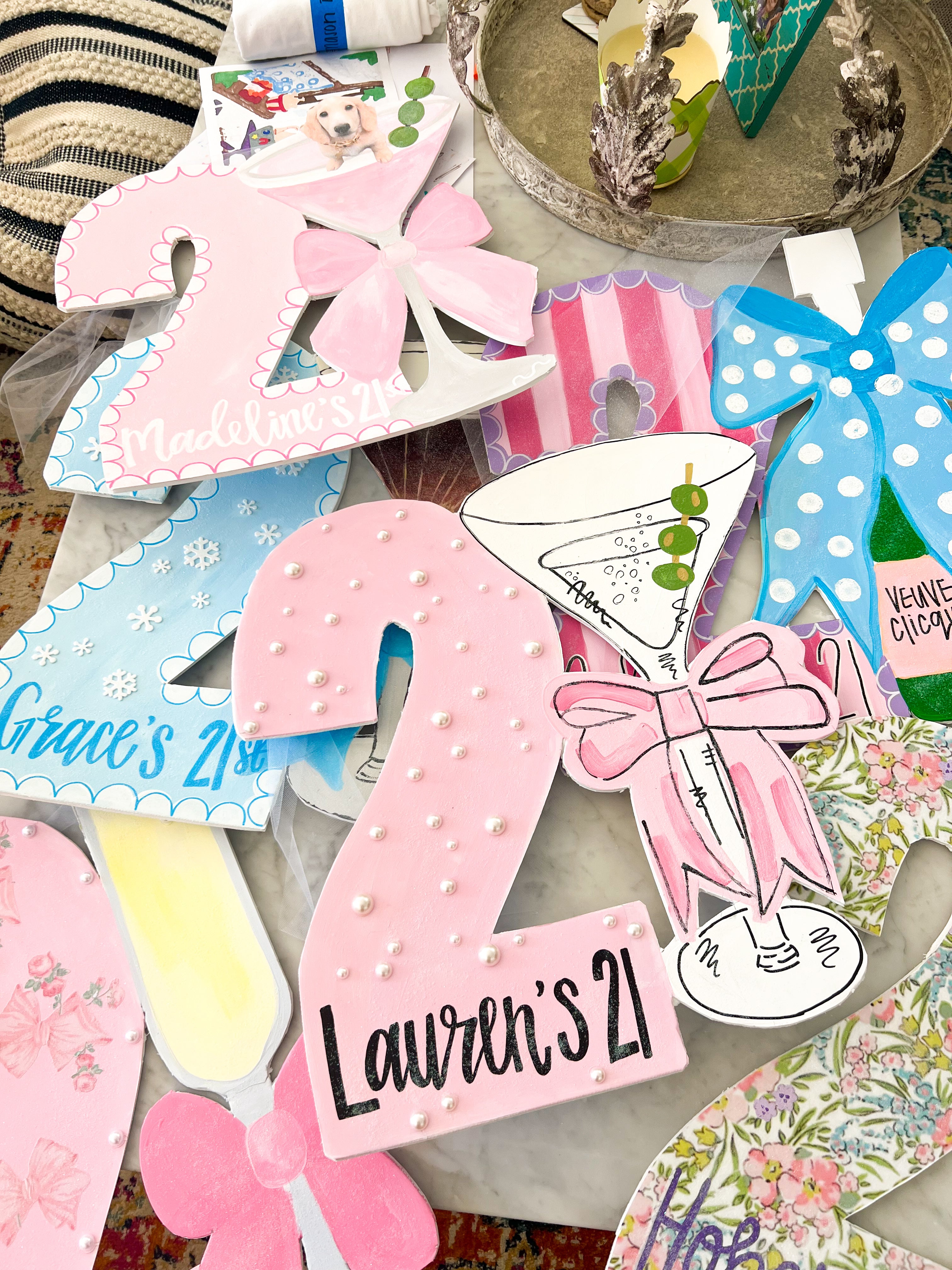 21st Birthday Signs – StellabluandCo